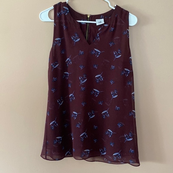 CAbi | Tops | Cabi Floral Tank | Poshmark
